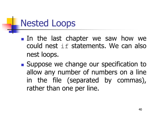 Python Programming Introduction Loops And Boolean Ppt