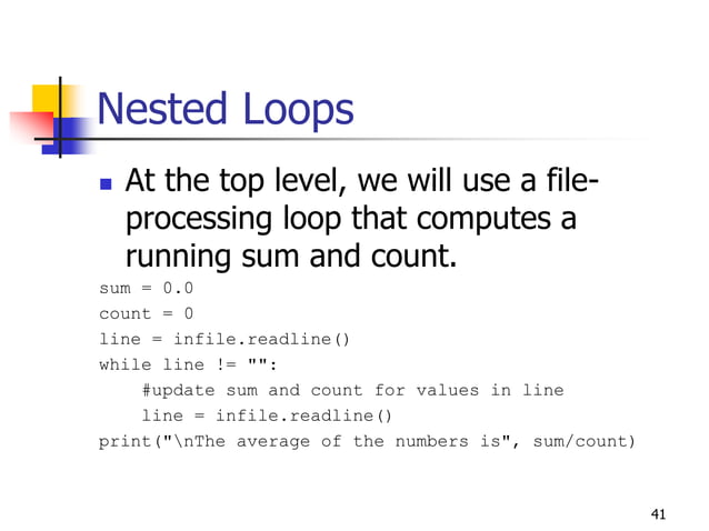 Python Programming Introduction Loops And Boolean Ppt