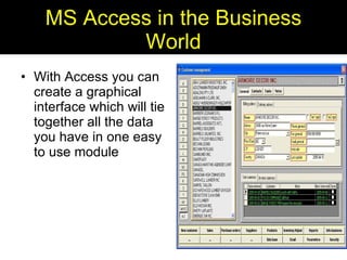 Practical Applications Of Access | PPT