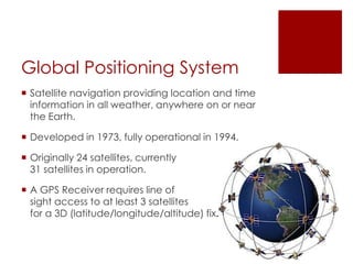 Practical Applications of GPS Technology | PPTX