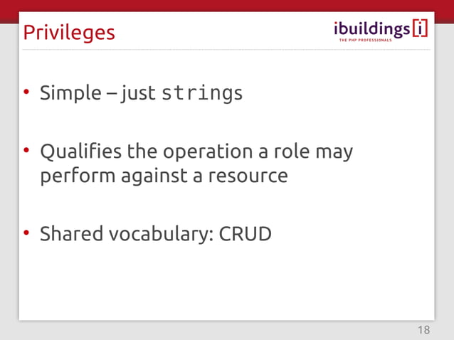 Practical Applications of Zend_Acl | PPT