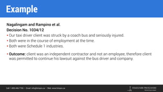 Practical guide for WSIB claims, appeals and electing out | PPT | Free ...
