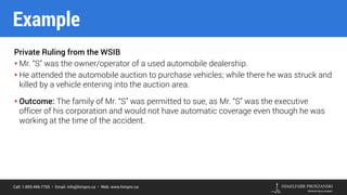 Practical guide for WSIB claims, appeals and electing out | PPT | Free ...