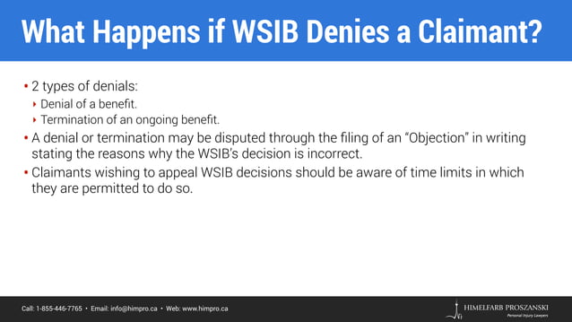 Practical guide for WSIB claims, appeals and electing out | PPT | Free ...