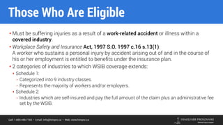 Practical guide for WSIB claims, appeals and electing out | PPT