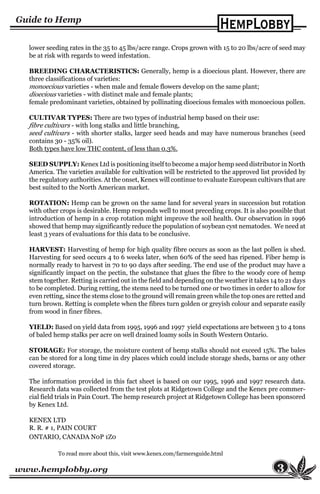 Practical Guide to Hemp – An Educational and Legalization Guide for ...
