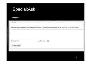 Practical Introduction to the Semantic Mediawiki | PDF