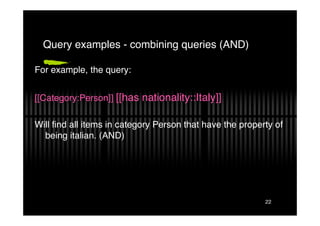 Practical Introduction to the Semantic Mediawiki | PDF