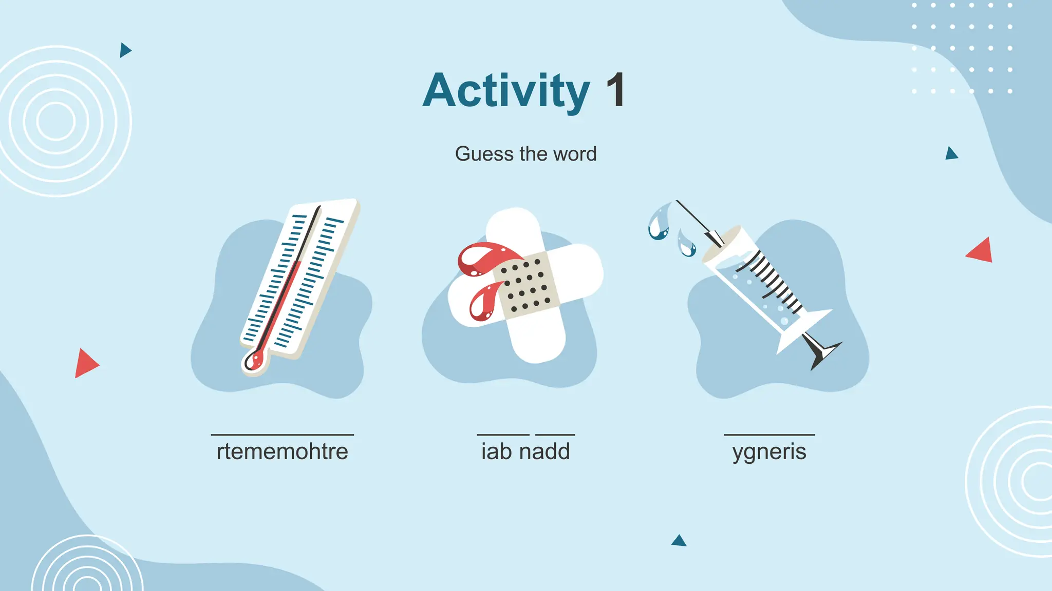 practical-life-subject-for-elementary-1st-grade-first-aid-medicine-life ...