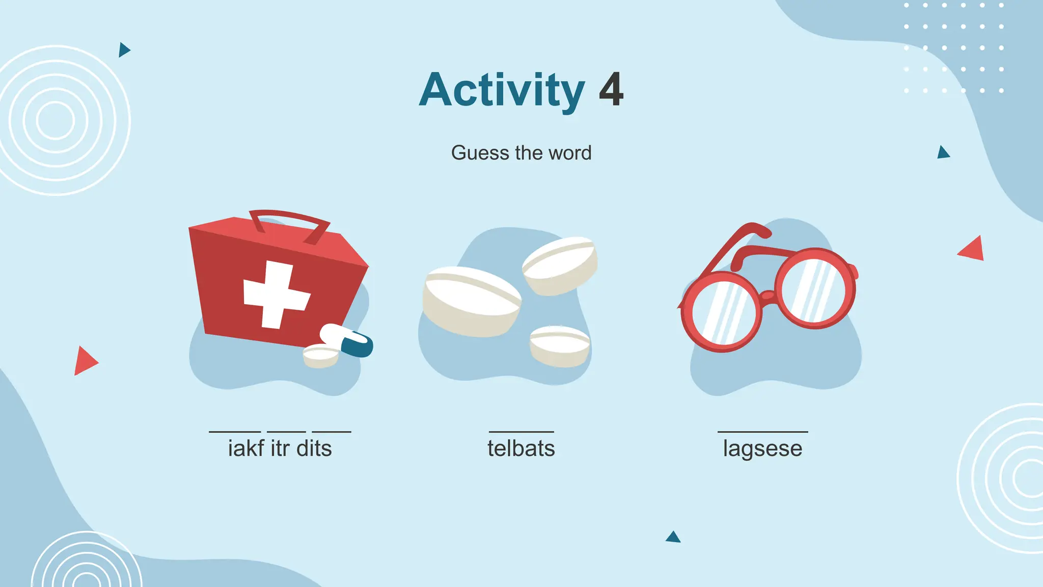 practical-life-subject-for-elementary-1st-grade-first-aid-medicine-life ...