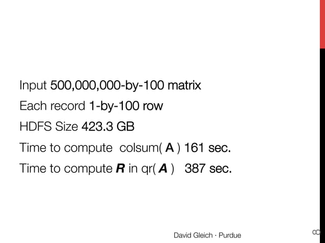 Big data matrix factorizations and Overlapping community detection in graphs | PPT