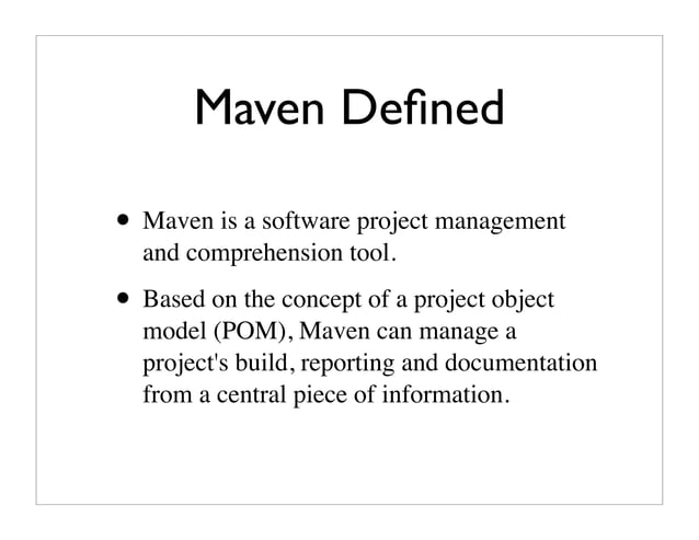 Practical maven-slides 2 | PDF | Programming Languages | Computing