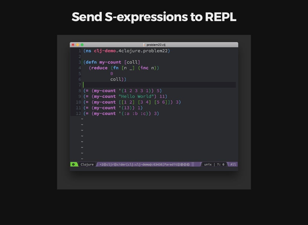ClojureでREPL駆動開発を始めよう #開発環境 - Qiita
