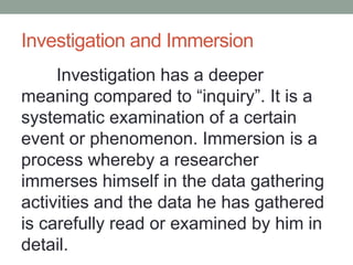 Introduction to Practical Research Week 1 | PPTX