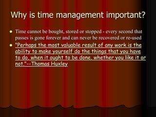 Practical time management | PPT