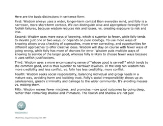 Practical Wisdom Table Lg | PPT