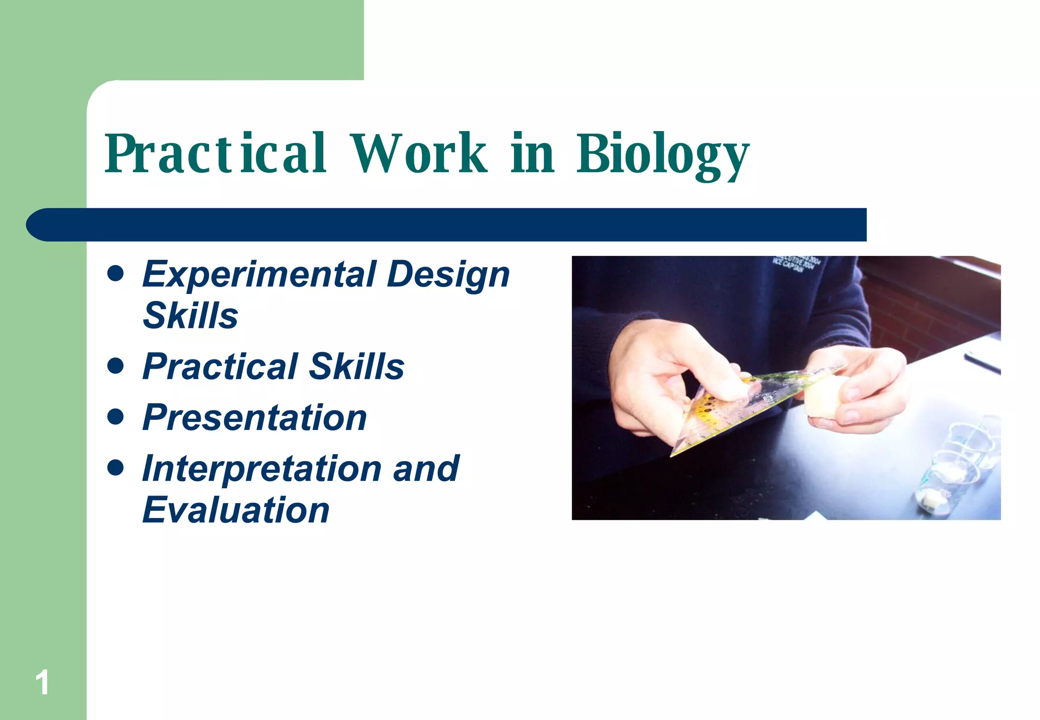 Practical Work In Biology | PPT