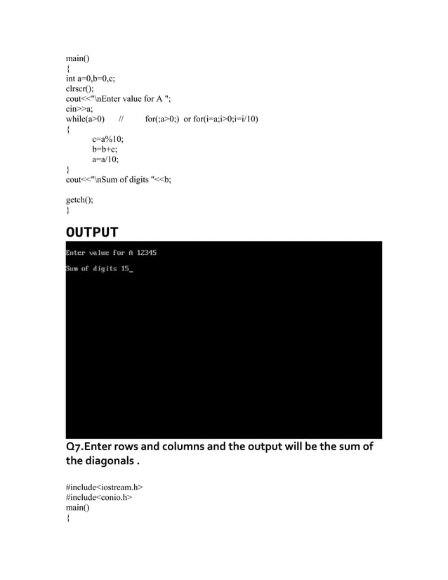 Practical Class 12th (c++programs+sql queries and output) | DOC | Databases | Computer Software ...