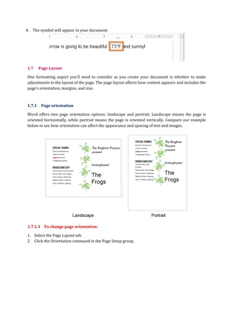 Microsoft Word Basic Features | PDF