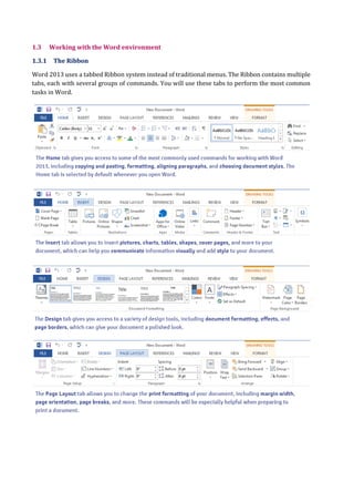 Microsoft Word Basic Features | PDF