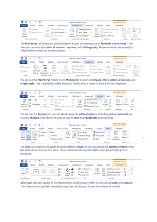 Microsoft Word Basic Features | PDF