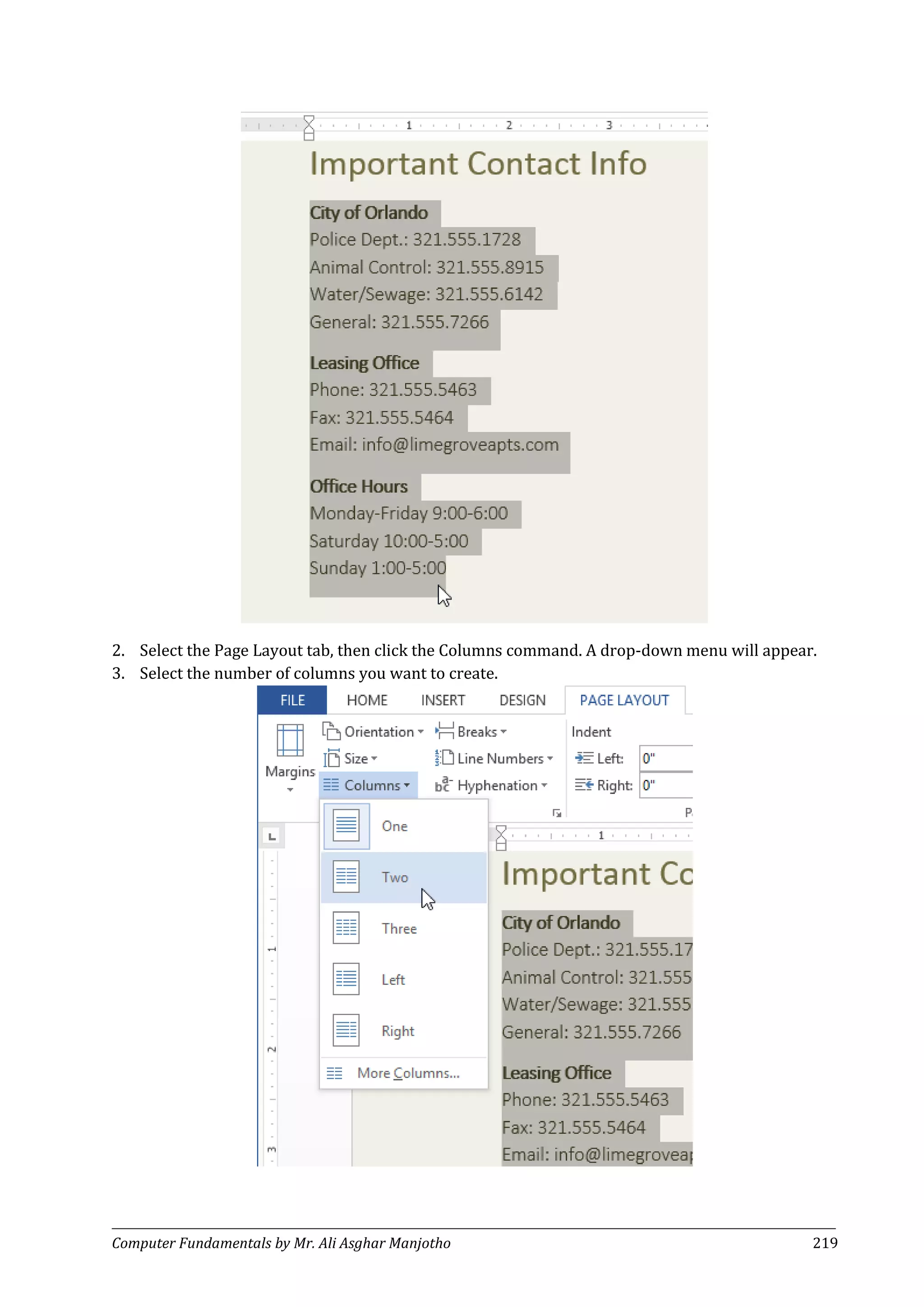 Microsoft Word Advance Features | PDF