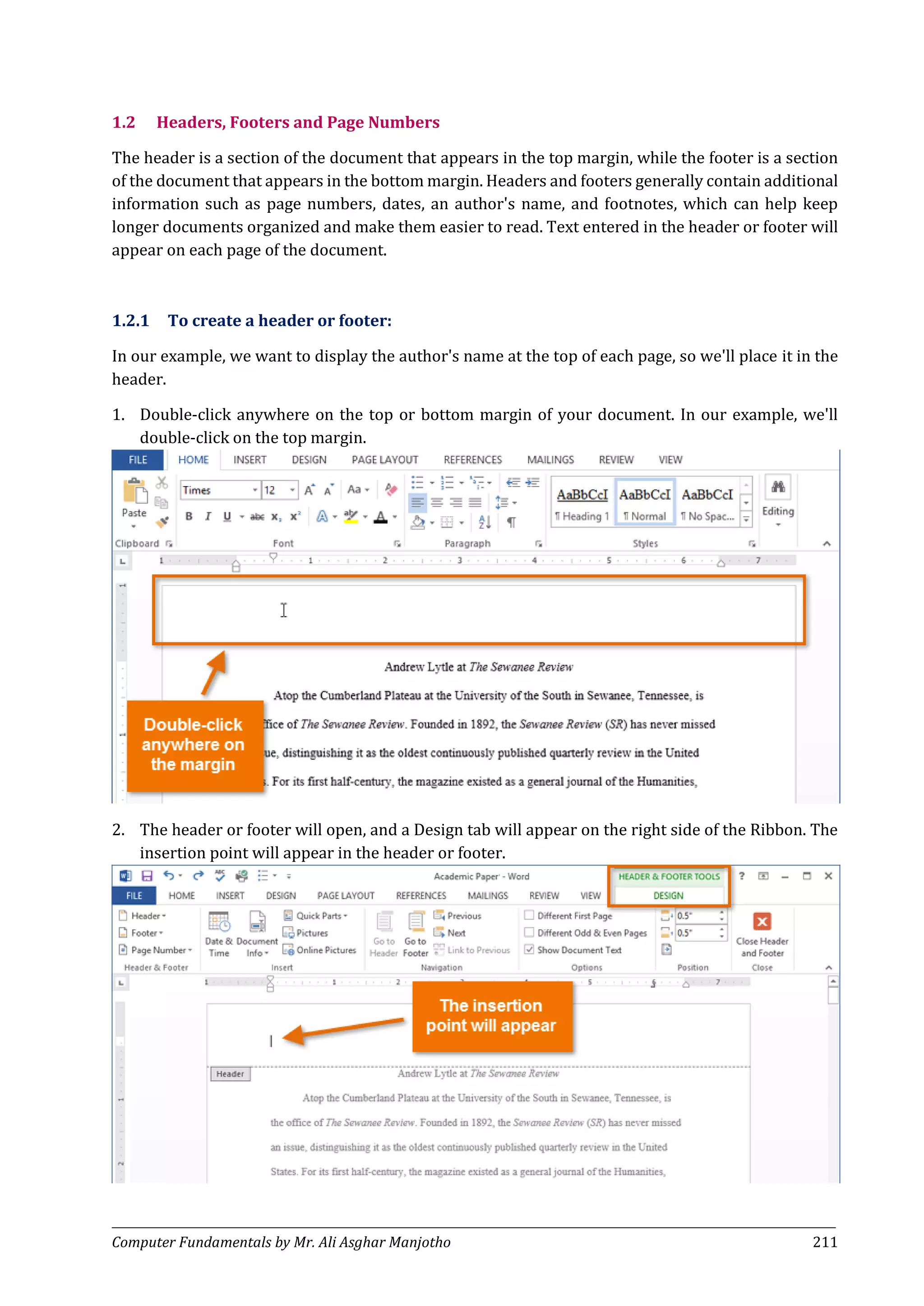 Microsoft Word Advance Features | PDF