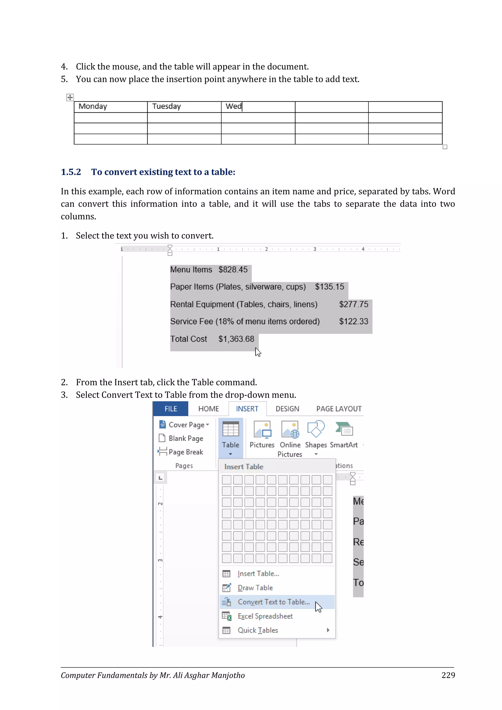 Microsoft Word Advance Features | PDF