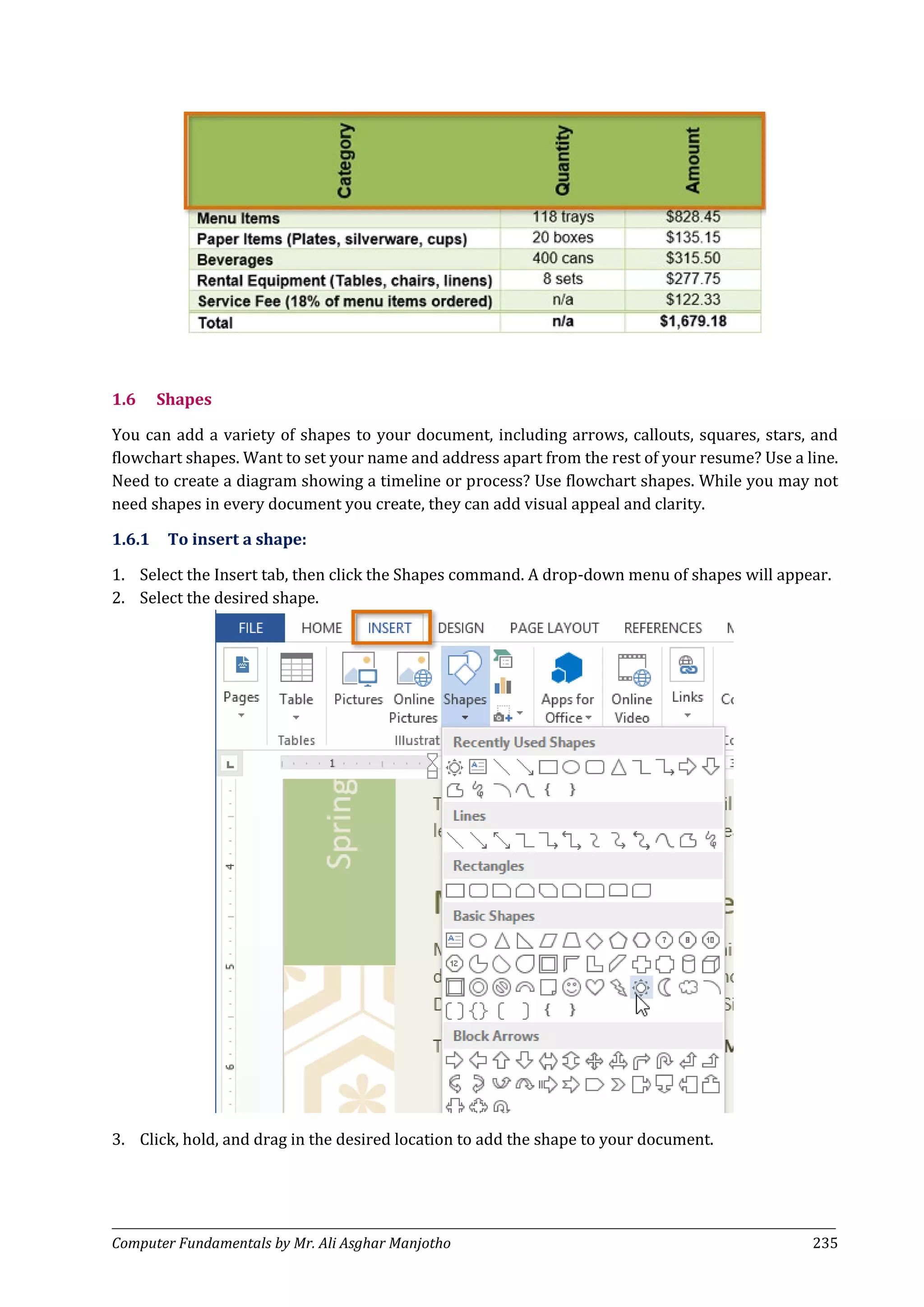 Microsoft Word Advance Features | PDF