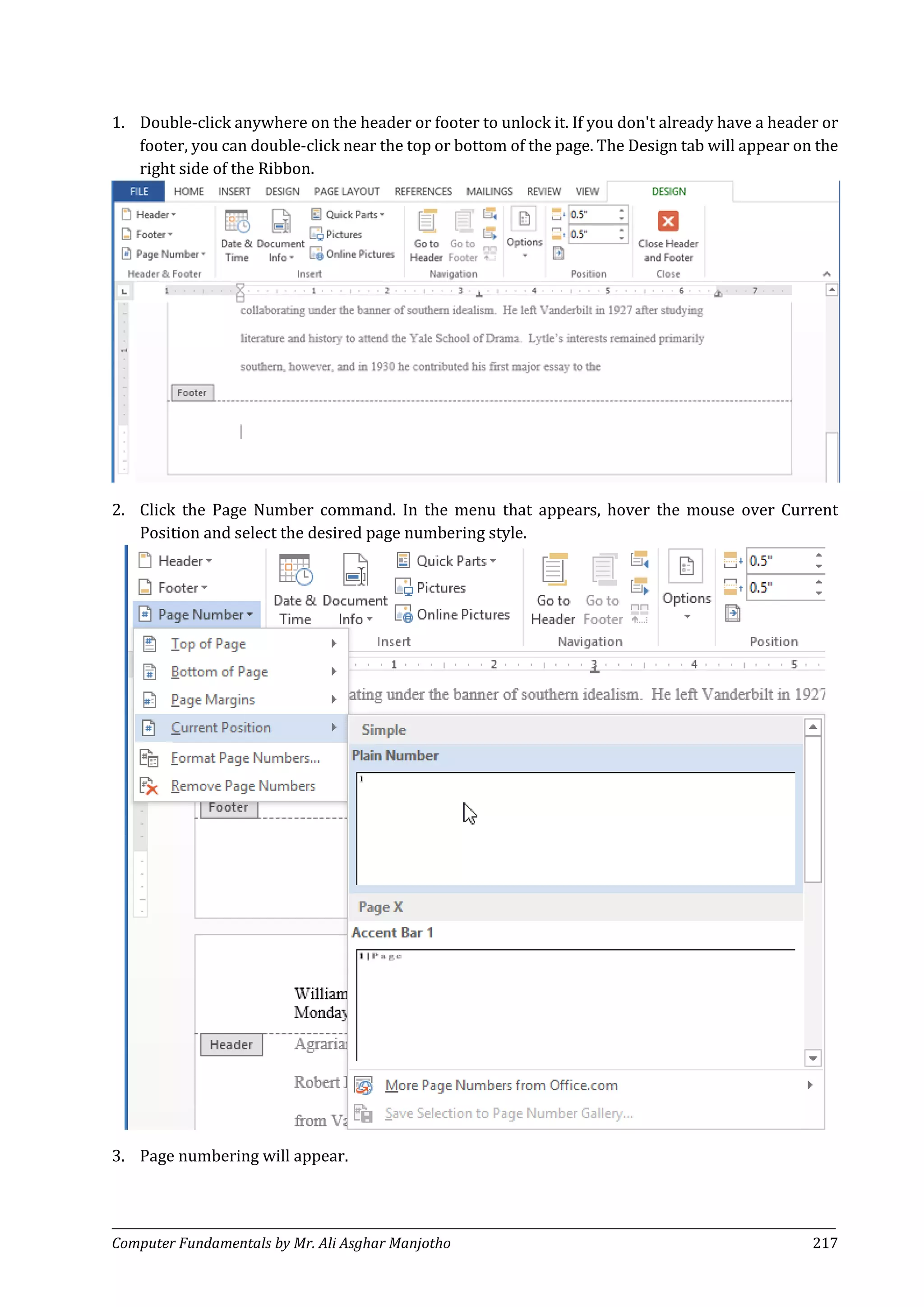 Microsoft Word Advance Features | PDF