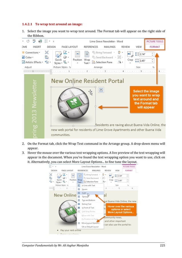 Microsoft Word Advance Features | PDF | Desktop Publishing | Computer ...