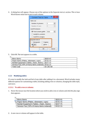 Microsoft Word Advance Features | PDF