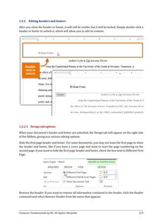 Microsoft Word Advance Features | PDF