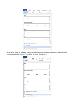 Microsoft Word Advance Features | PDF