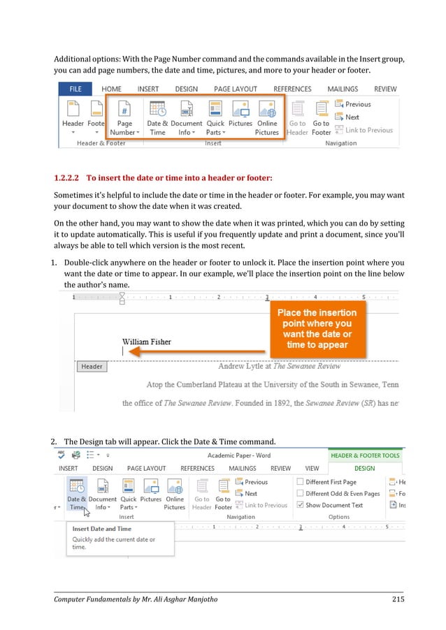 Microsoft Word Advance Features | PDF | Desktop Publishing | Computer ...