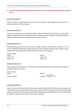 Practical 01 (detailed) | PDF