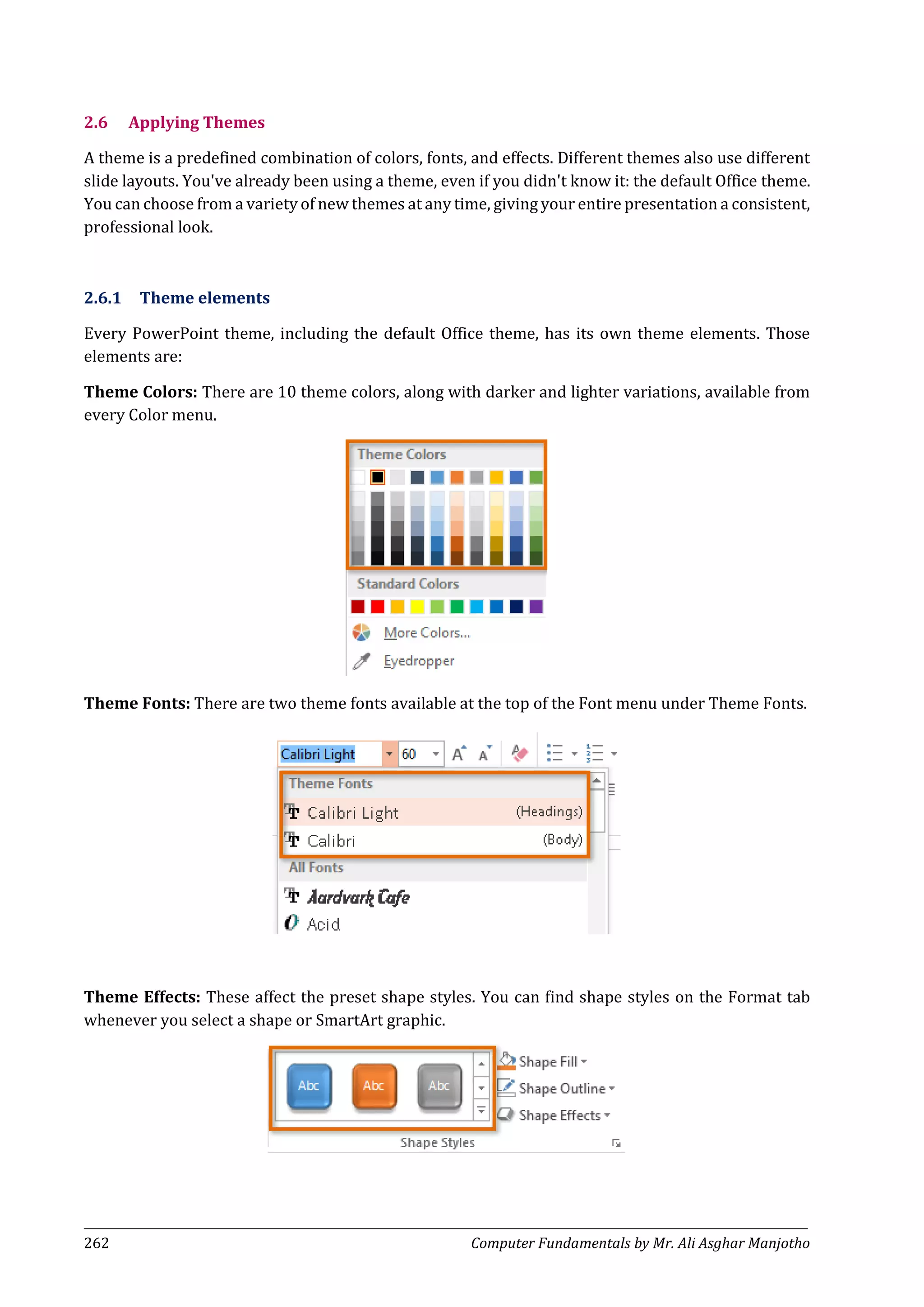 Microsoft PowerPoint Basic features | PDF