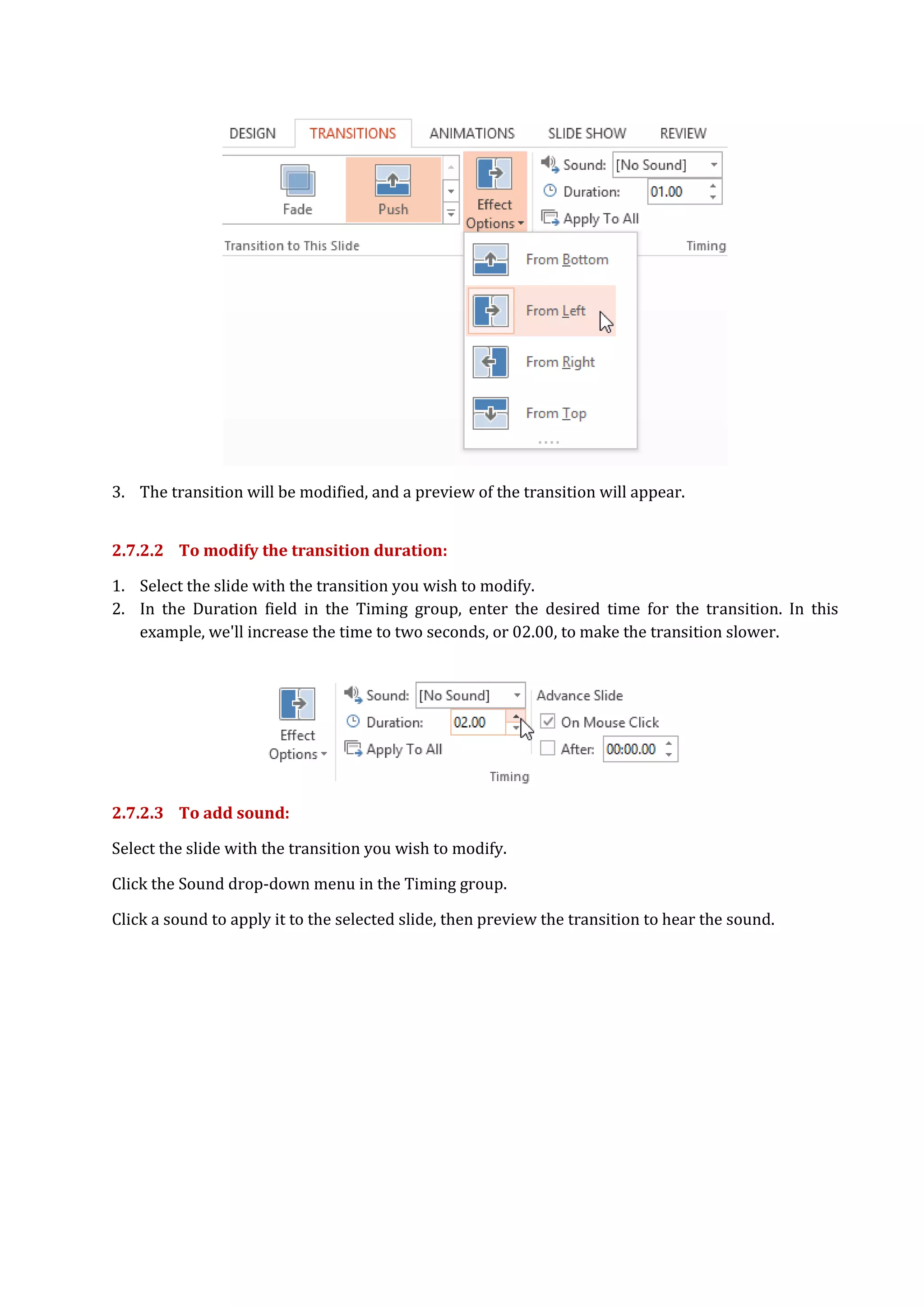 Microsoft PowerPoint Basic features | PDF