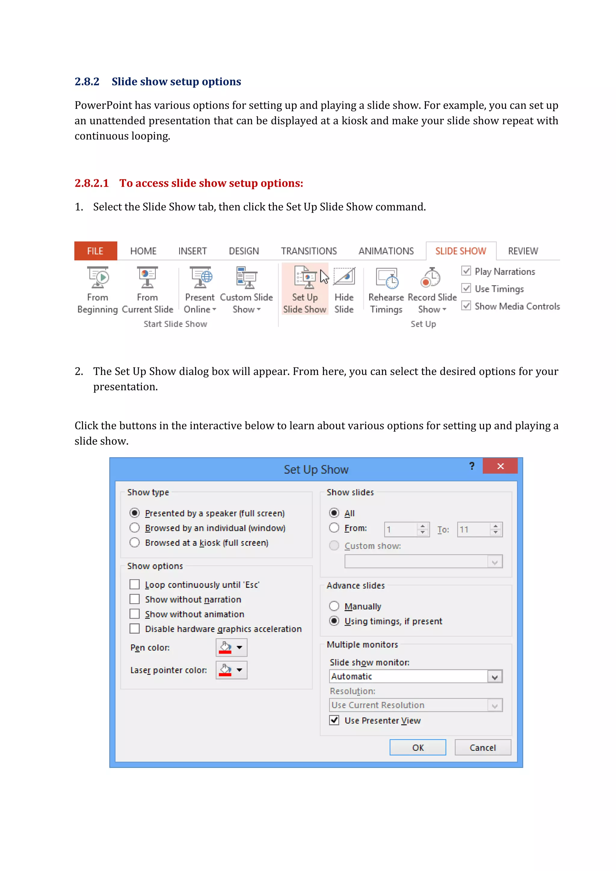 Microsoft PowerPoint Basic features | PDF