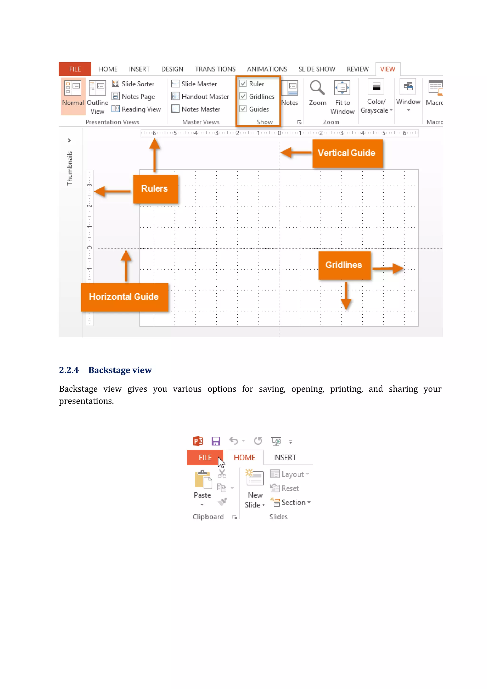 Microsoft PowerPoint Basic features | PDF