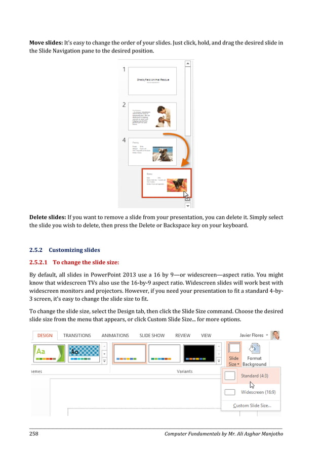 Microsoft PowerPoint Basic features | PDF | Desktop Publishing | Computer Software and Applications