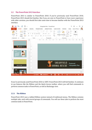 Microsoft PowerPoint Basic features | PDF