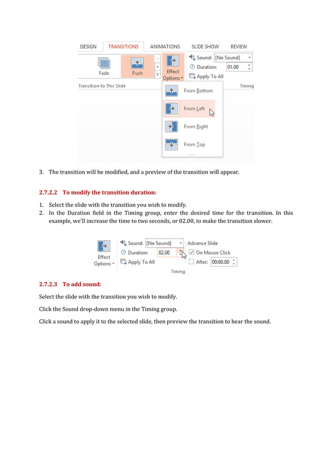 Microsoft PowerPoint Basic features | PDF | Desktop Publishing | Computer Software and Applications