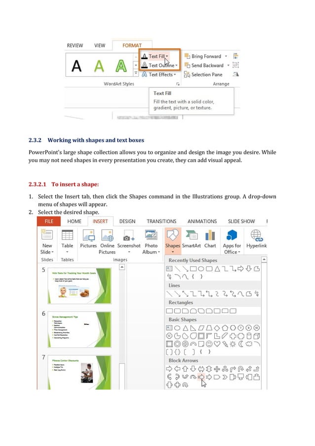 Microsoft PowerPoint Advance Features | PDF