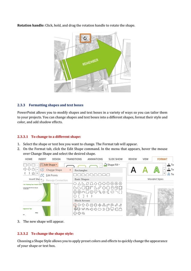 Microsoft PowerPoint Advance Features | PDF