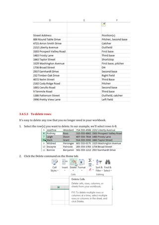 Microsoft Excel Basic Features | PDF