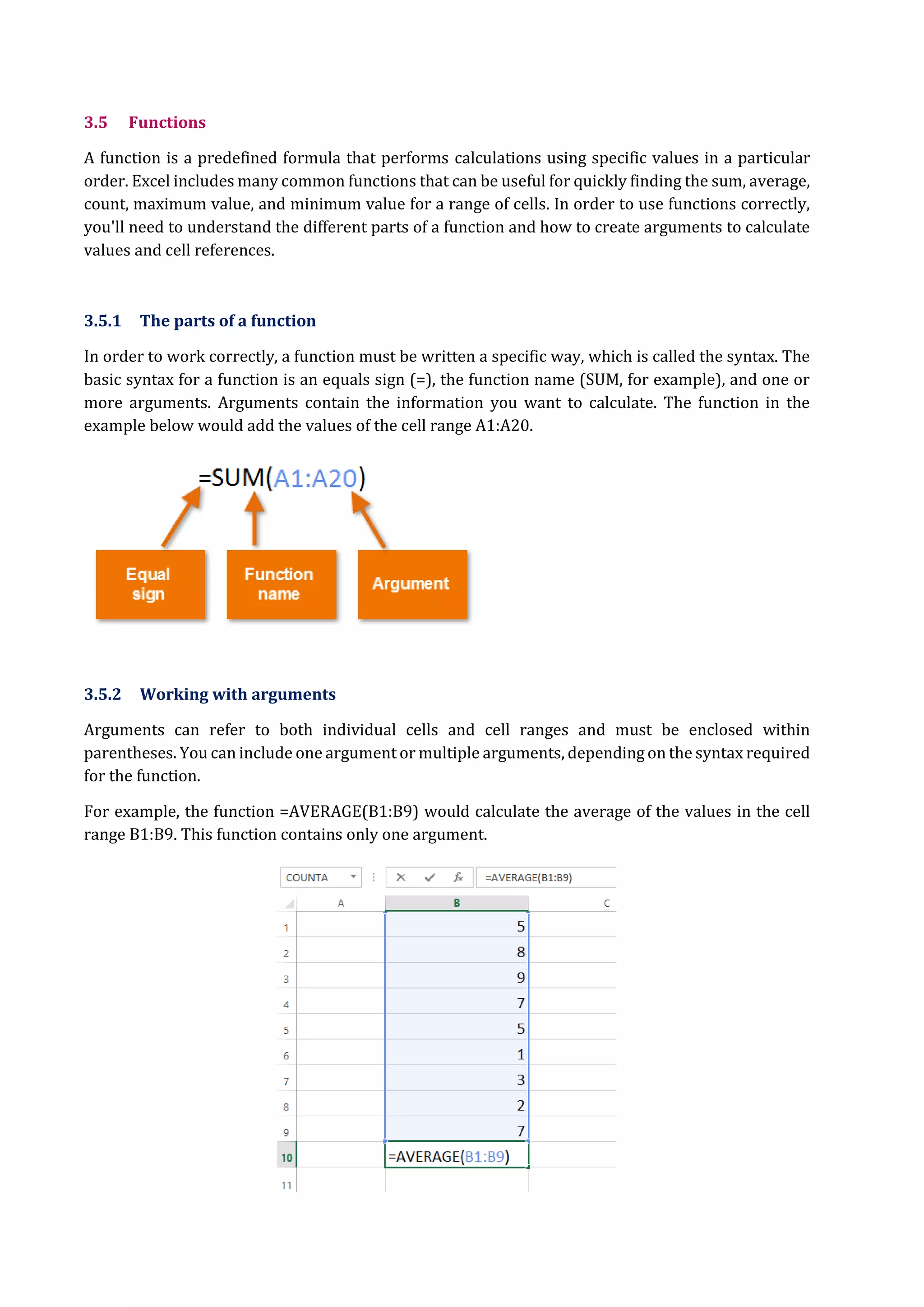 Microsoft Excel Advanced Features | PDF