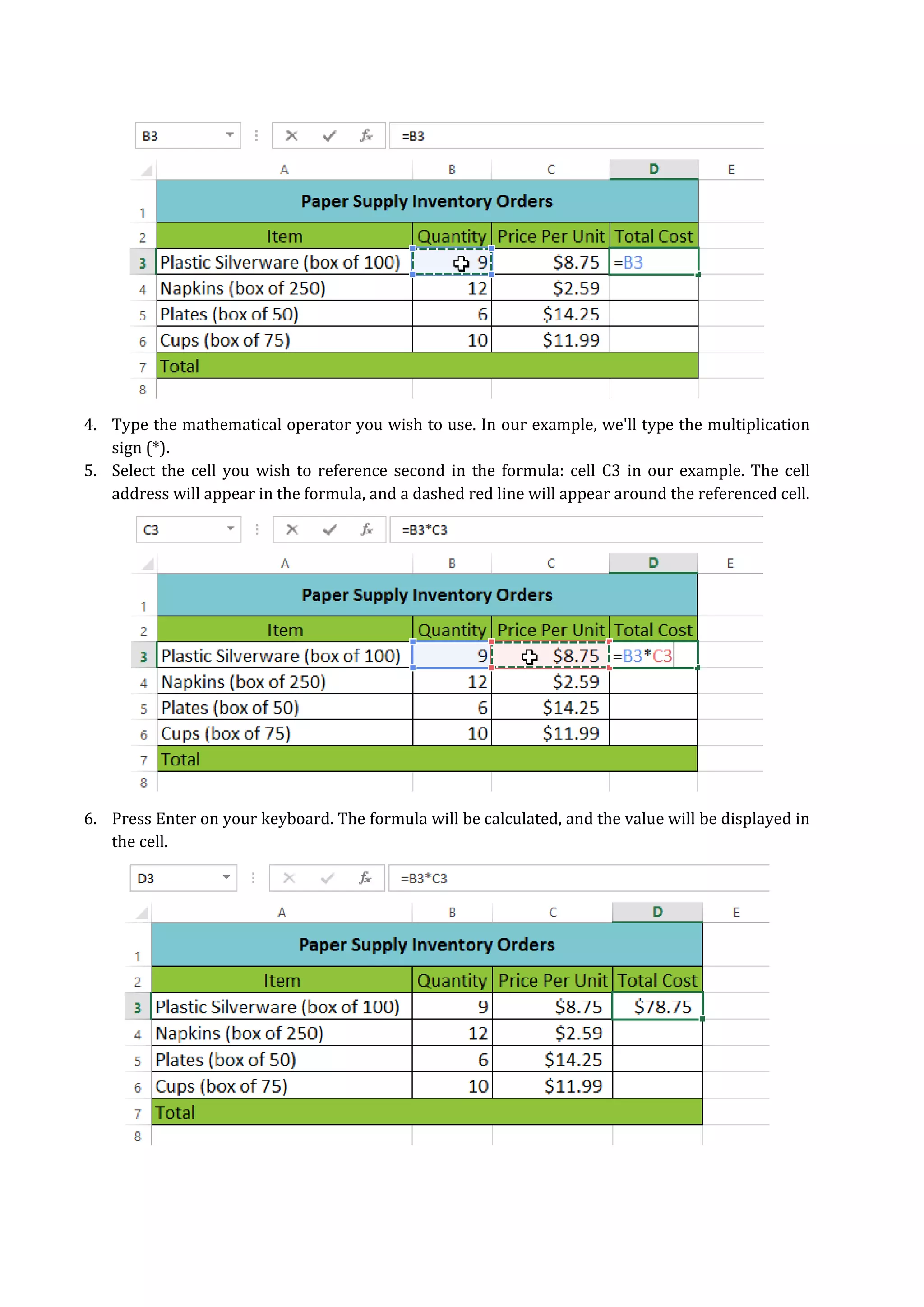 Microsoft Excel Advanced Features | PDF