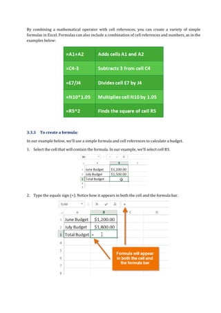 Microsoft Excel Advanced Features | PDF