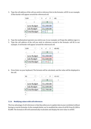 Microsoft Excel Advanced Features | PDF